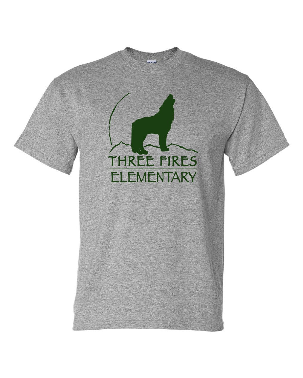 Three Fires Logo Tee – Ivory Vines