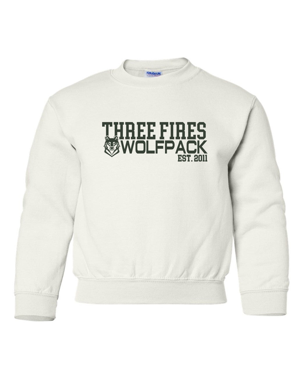 Wolfpack Crewneck – Ivory Vines