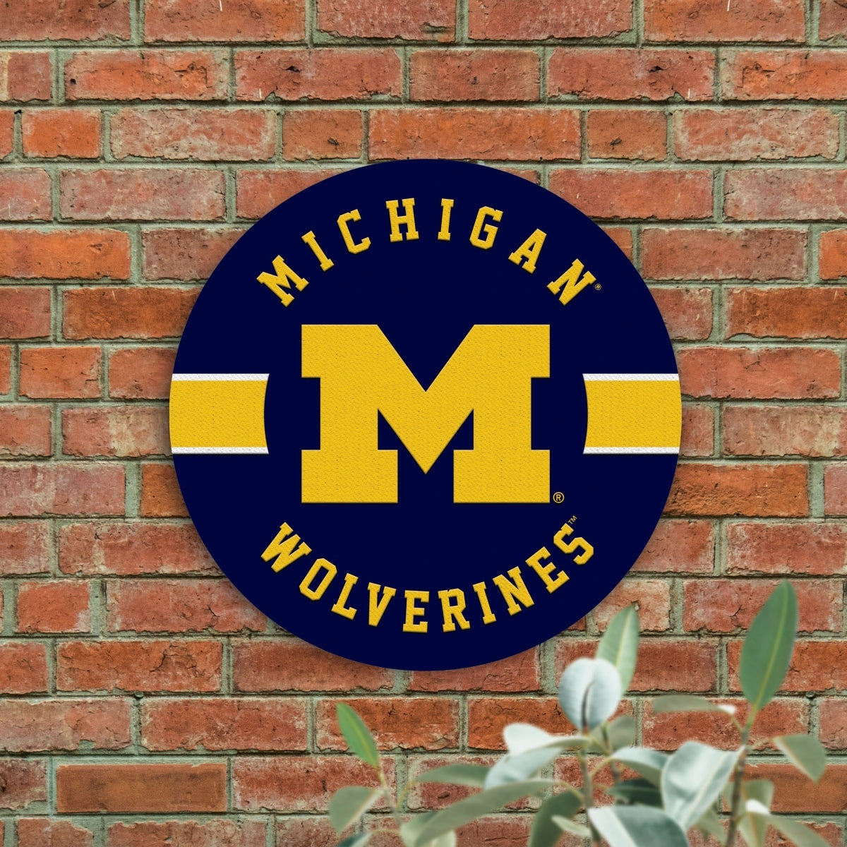 University of Michigan Wall Sign – Ivory Vines