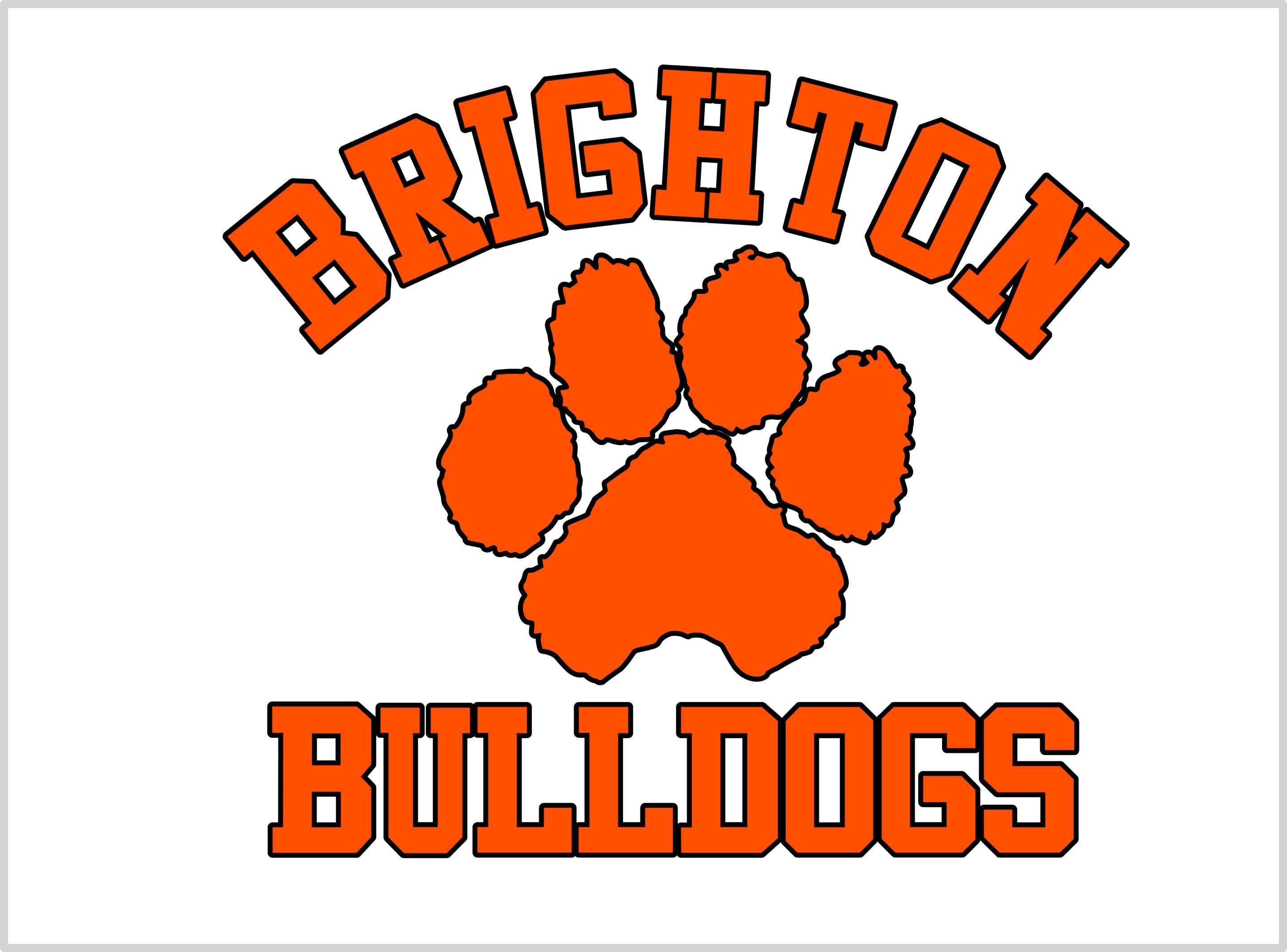 Brighton House Flag - White – Ivory Vines